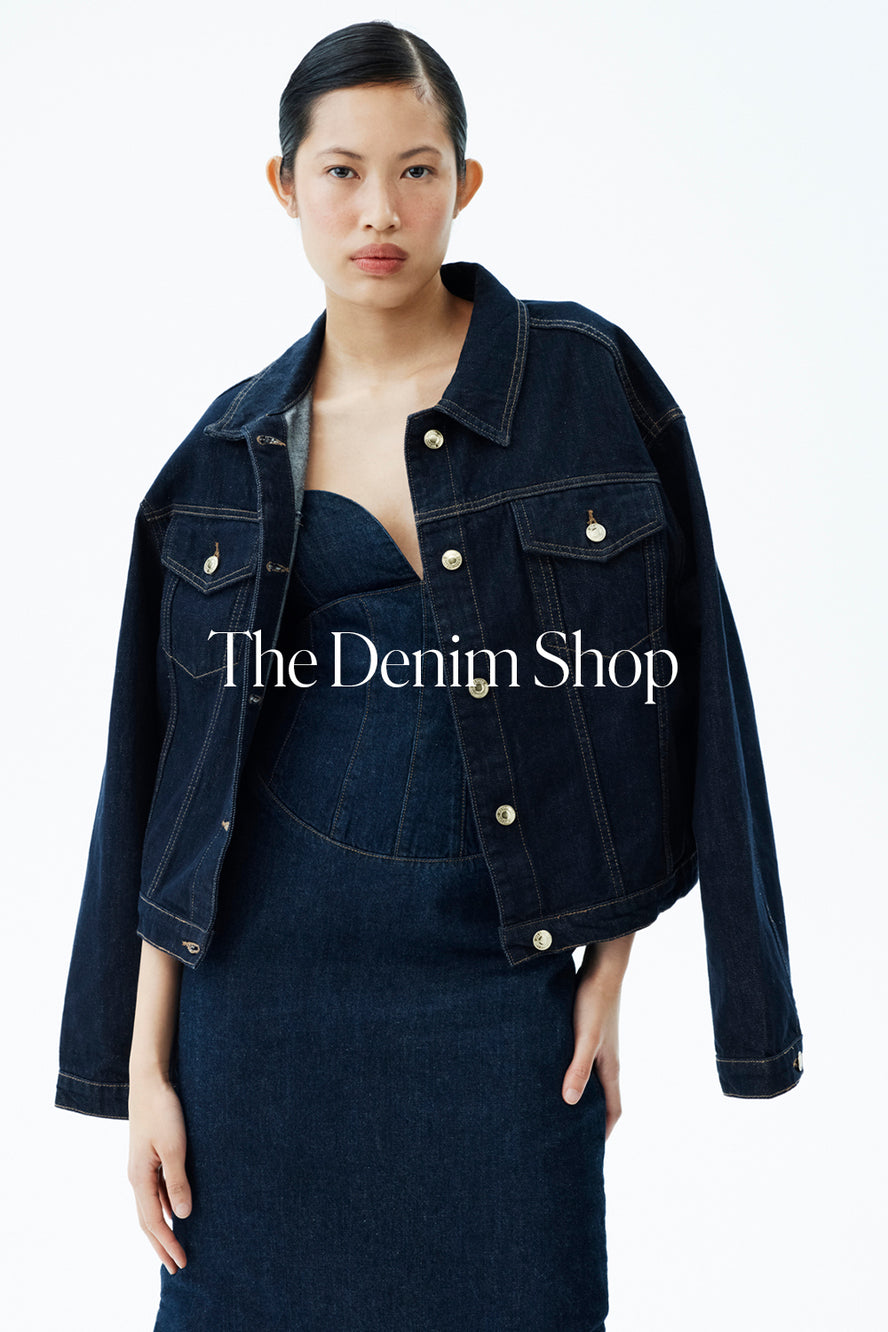 Denim Collections | Shop Denim Jeans, Shorts & Skirts Online & MESHKI UK