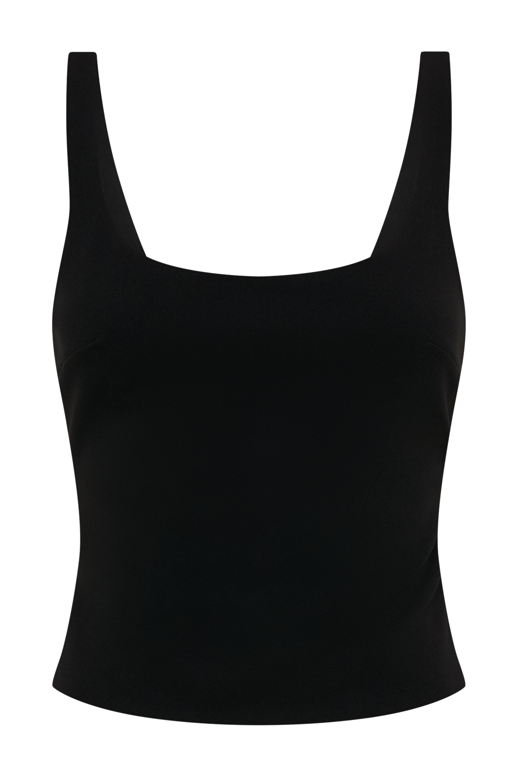 Blanca Stretch Crepe Capri Pants - Black & MESHKI UK